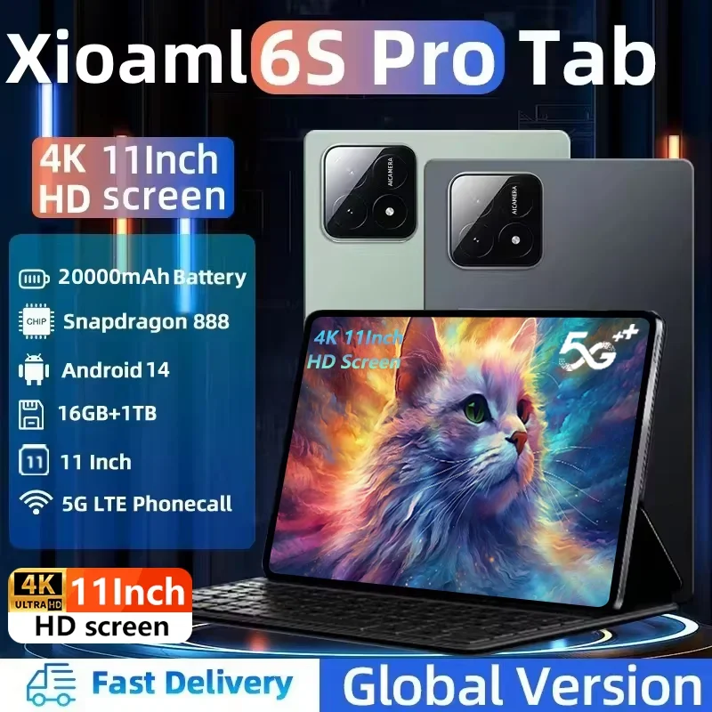 Tablet-Xioami-Pad-6S-Pro-Vers-o-Global-Android-14-16GB-1T-20000mAh-GPS ...