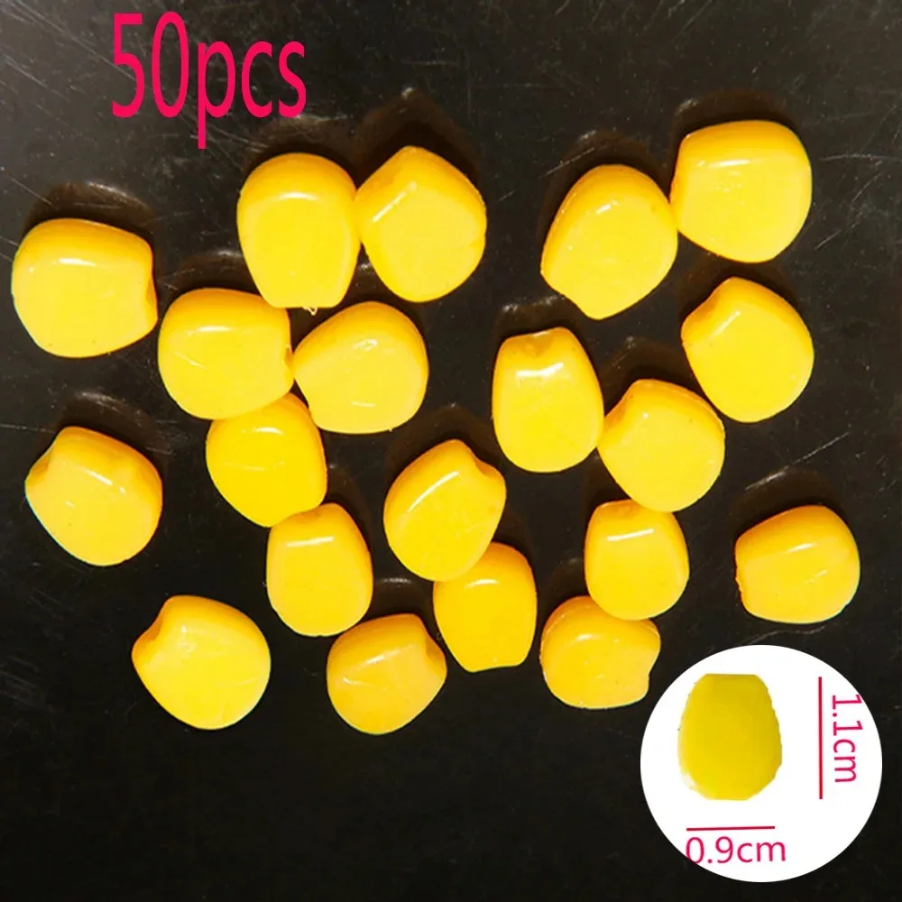 50PCS-Pop-Up-Floating-Boilies-Soft-Pellet-Silicone-Fishing-Lure-Tackle ...