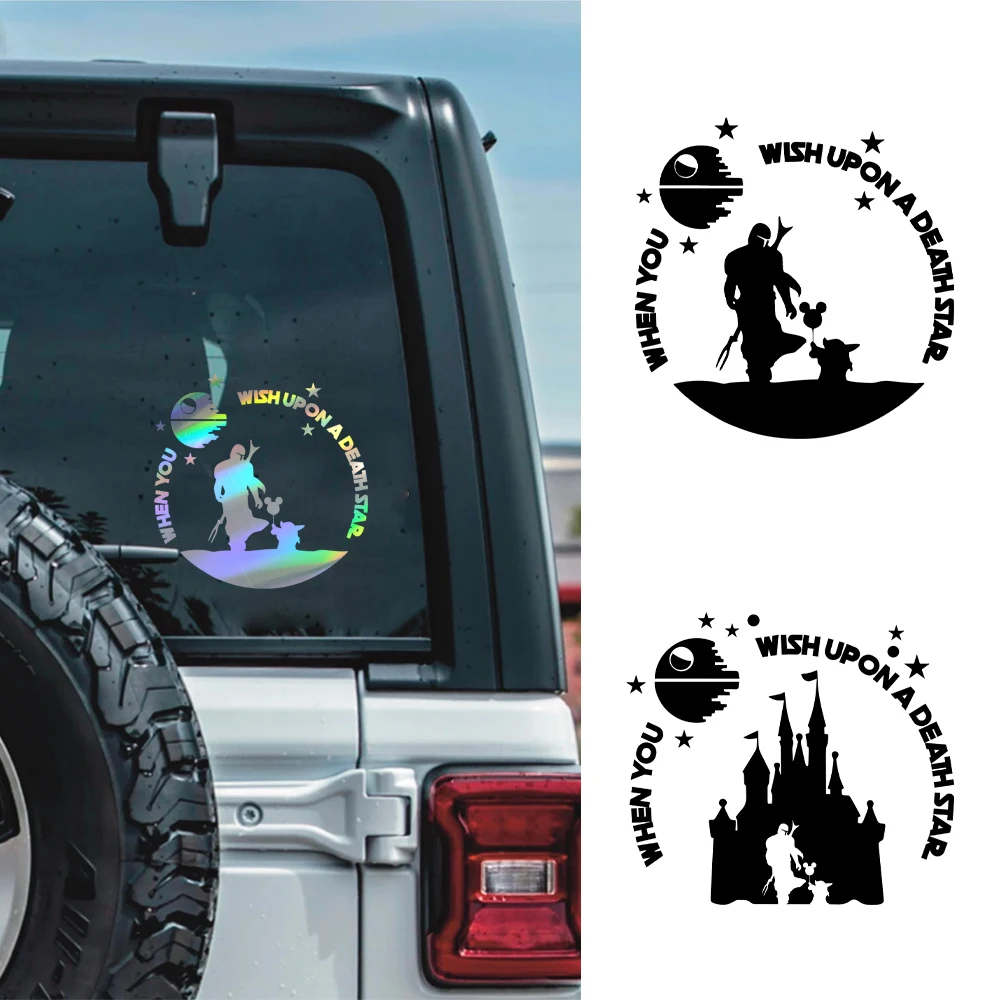 Space-Wars-Vinyl-Art-Sticker-Car-Window-Bumper-Decor-SciFi-Fantasy ...