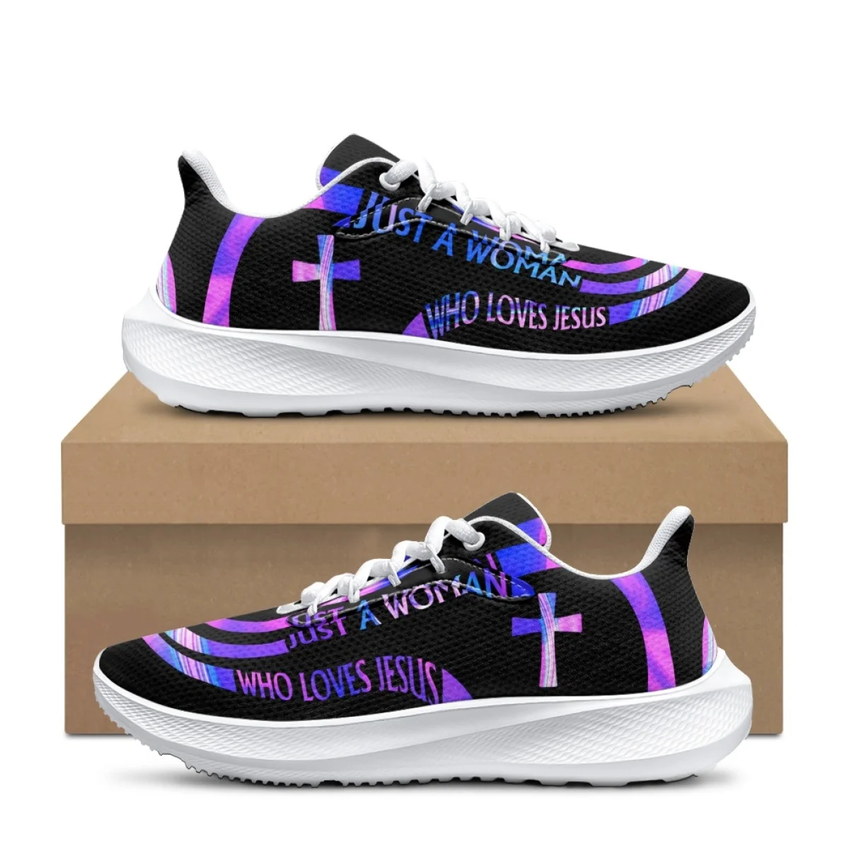 Autistic-Awareness-Printed-Mesh-Shoes-Outdoor-Travel-Women-s-Footwear ...