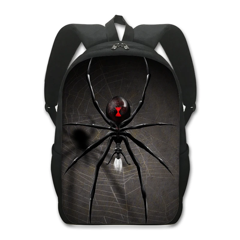 Reptiles-Pet-Frog-Chameleon-Snake-Spider-Print-Backpack-Women-Men ...