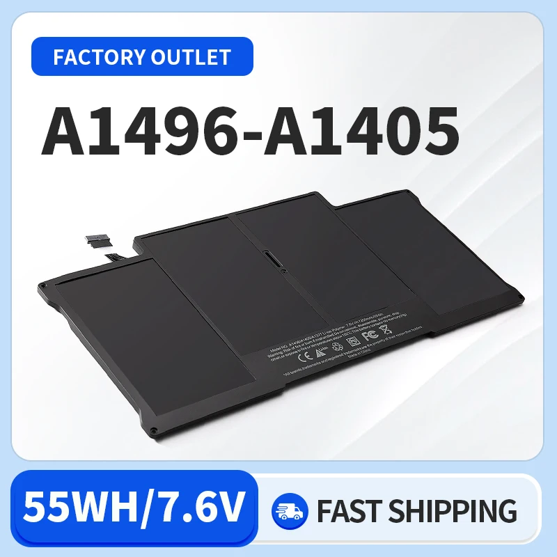 Somi-New-Laptop-Battery-A1496-For-Apple-MacBook-Air-13-A1466-2012-2013 ...