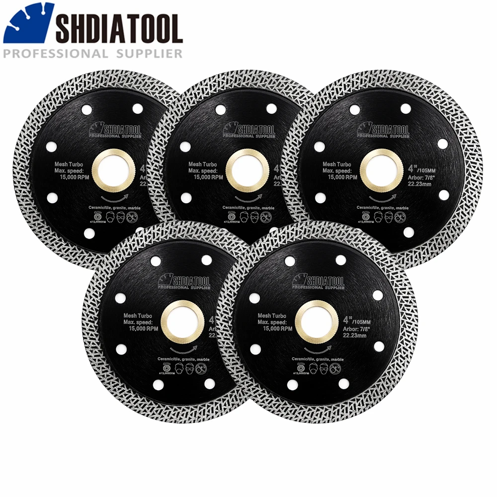 SHDIATOOL-5-pks-Diameter-4-105mm-Hot-pressed-Sintered-Diamond-Cutting ...