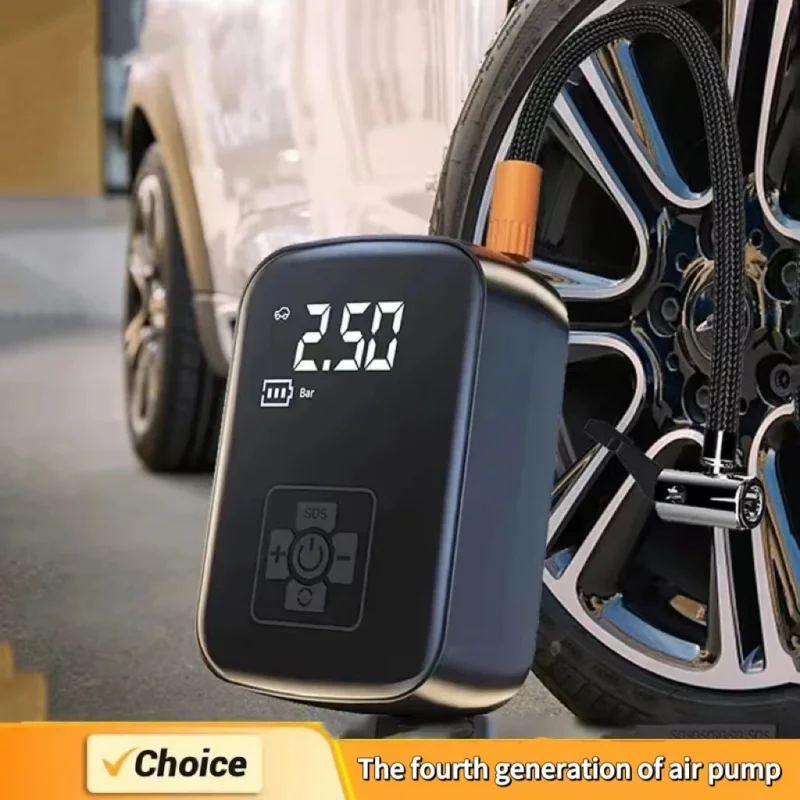 1PC-Car-Mounted-Wireless-Digital-Display-Inflation-Pump-Portable ...