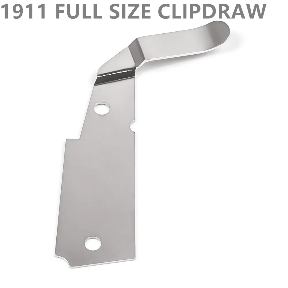 IWB Low Profile Slim Gun Belt Clip for 1911 FULL SIZE CLIPDRAW ...