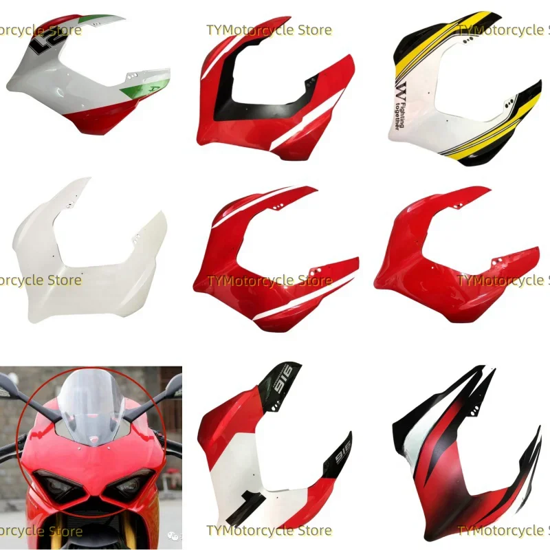Motorcycles-Upper-Nose-Front-Face-Headlight-Fairing-Fit-for-Ducati ...