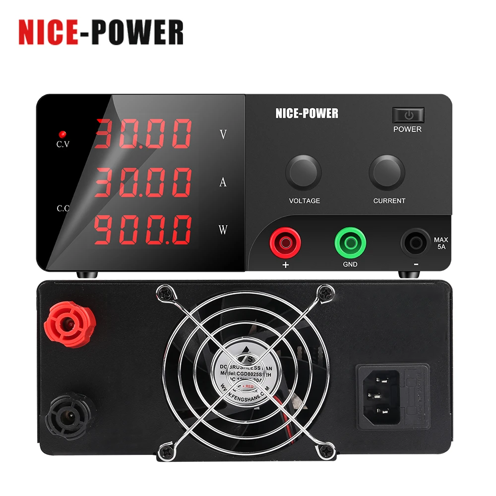 NICE POWER 15V 60A 900W High Precision Adjustable LED Switching DC ...