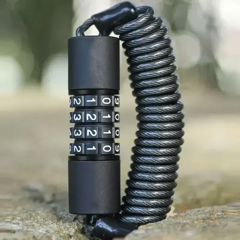 Portable-Electric-Bike-Password-Key-Lock-Motorcycle-Helmet-Cable-Quad ...