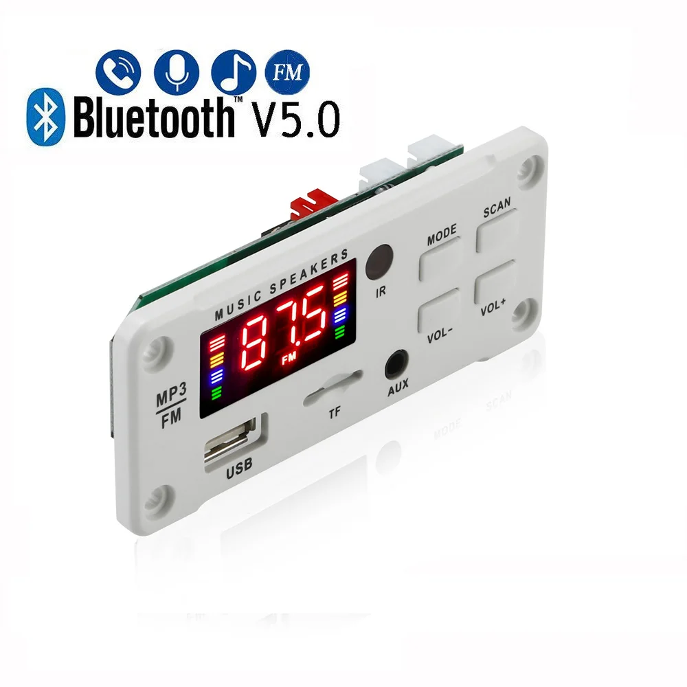 12V-MP3-WMA-Decoder-Board-50W-2-25W-Wireless-Bluetooth-5-0-Amplifier ...