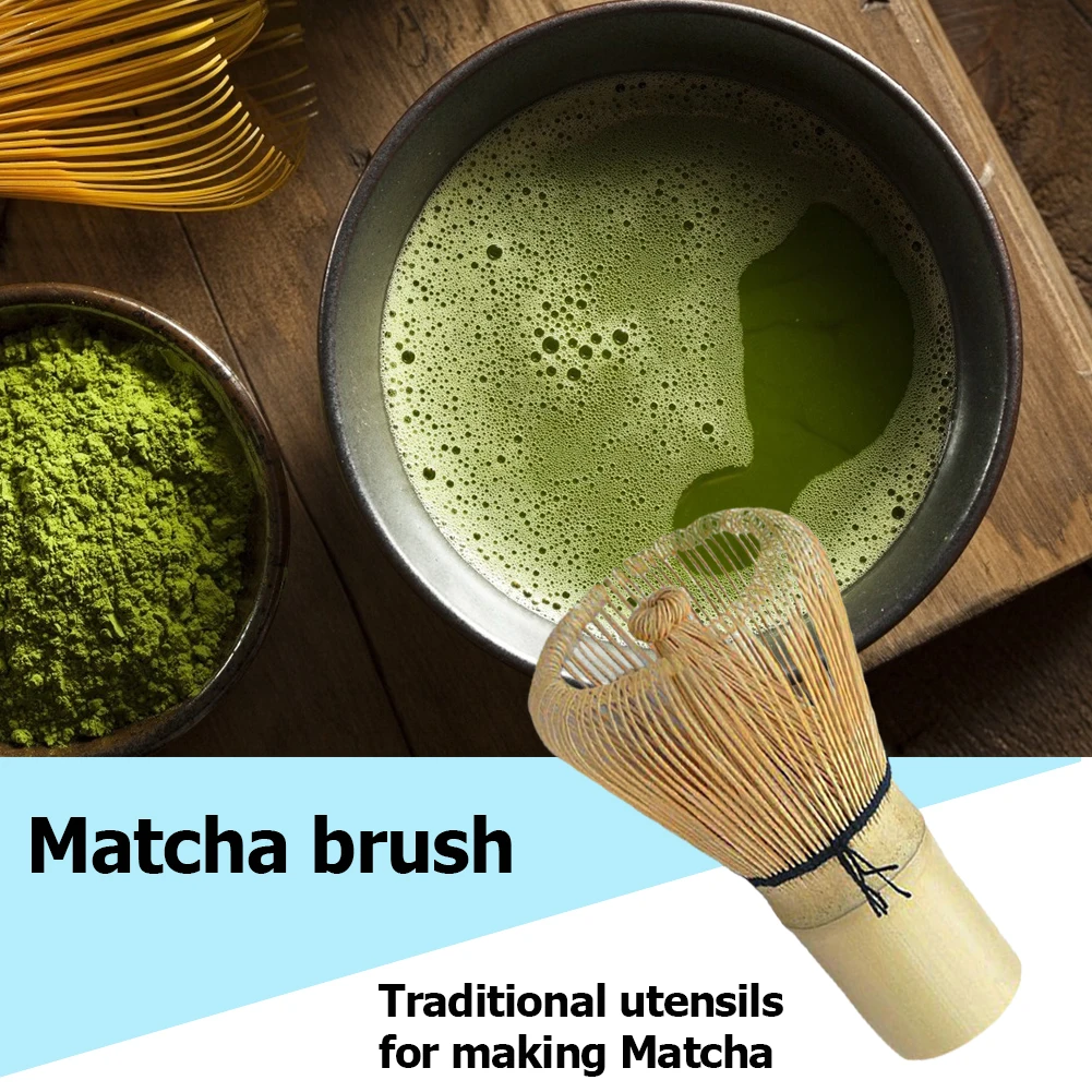 Japanese-Ceremony-Bamboo-72-Matcha-Powder-Whisk-Green-Tea-Chasen-Brush ...