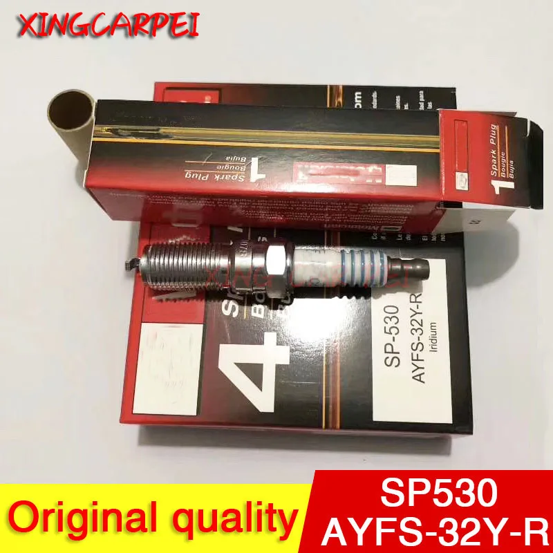4pcs-lot-Iridium-Spark-Plugs-SP-530-SP-530-For-Ford-AYFS-32Y-R-ILTR5K13 ...