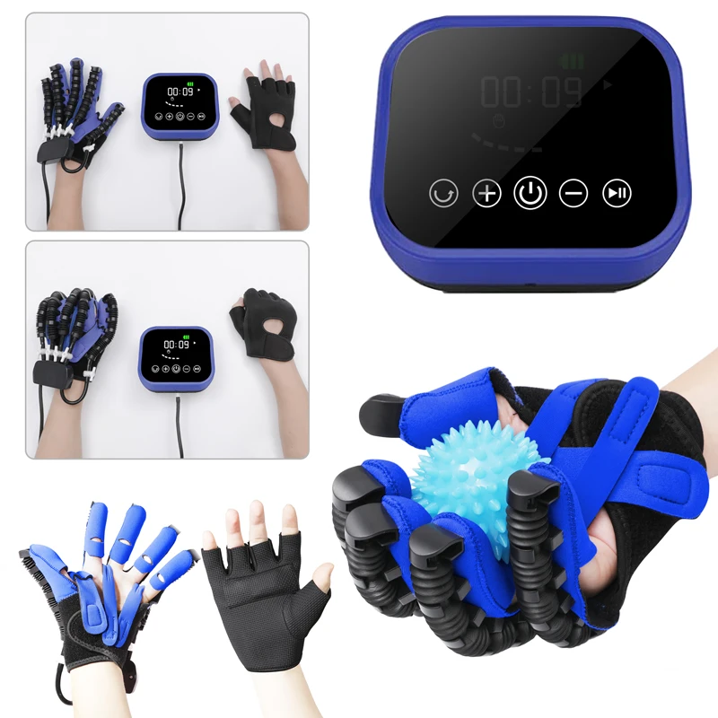 S-xl Finger Rehabilitation Robot Gloves Hand Therapy Equipment For ...