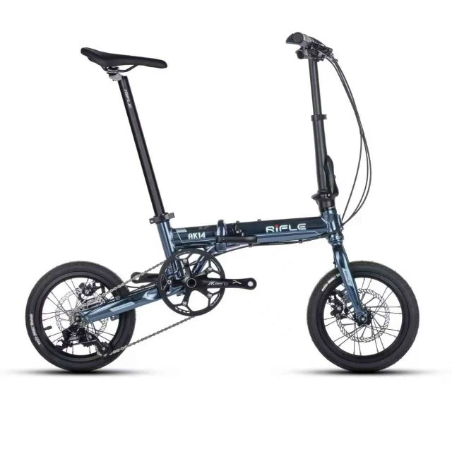 14 Inch 3 Speed Aluminum Alloy Folding Frame Small Wheel Bicycle Double ...