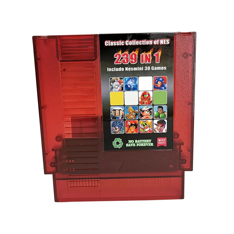 239-In-1-Games-Cartridge-Multicart-8-Bit-72-Pin-Retro-Classic ...