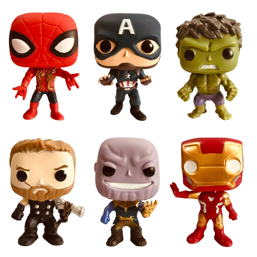 POP-Marvel-Avengers-Alliance-Figure-SpiderMan-Ironman-Captain-America ...