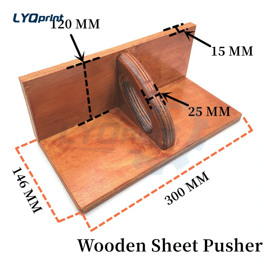 Best Quality Cutting Machine Blocker Paper Sheet Pusher Paper Jogger ...