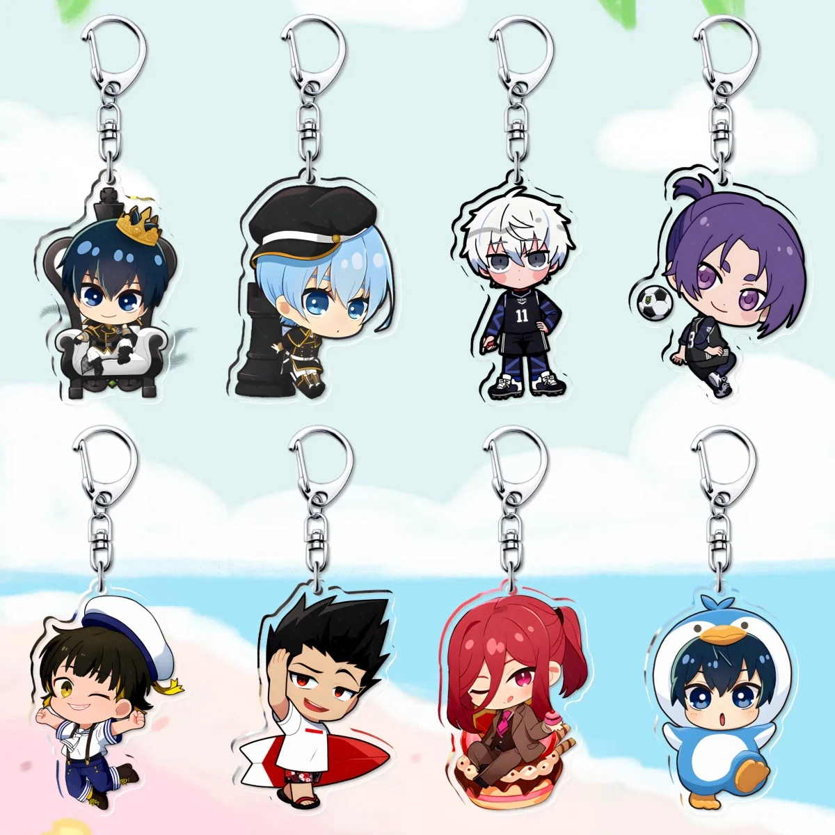 Cartoon-Figures-Isagi-Yoichi-Bachira-Meguru-Kawaii-BLUE-LOCK-Arcylic ...