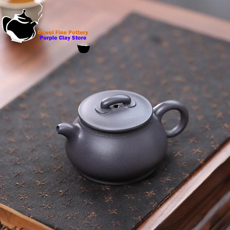 Yixing-handmade-purple-clay-teapot-original-mine-sky-blue-clay ...