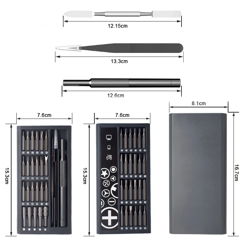 New-Pen-Type-Precision-Batch-Head-10-In-1-50-In-1-Disassembly-Tool ...