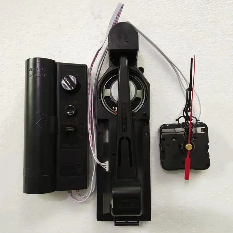 Large-Grandfather-Clock-Electronic-Movement-Rocker-Silent-Central ...