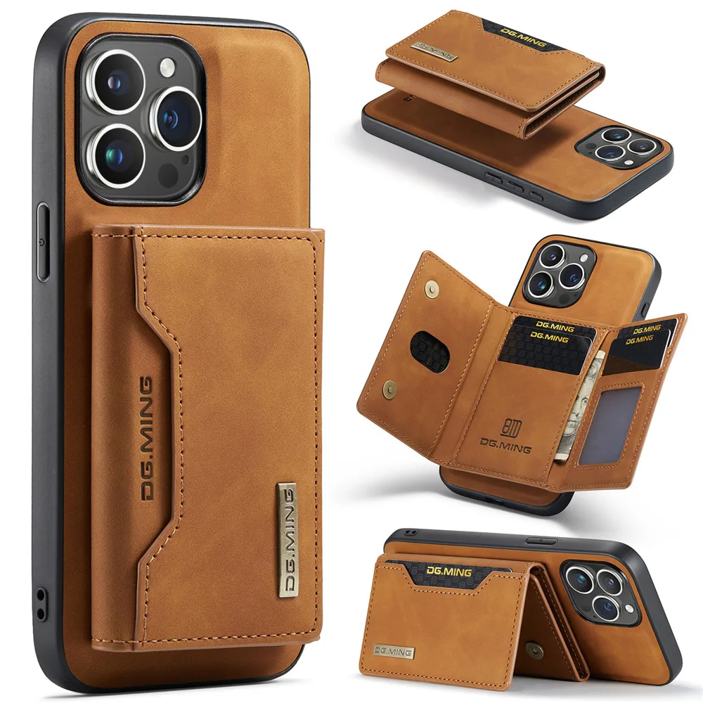 Funda-de-cuero-magn-tica-desmontable-2-en-1-para-iPhone-16-15-Pro-Max ...