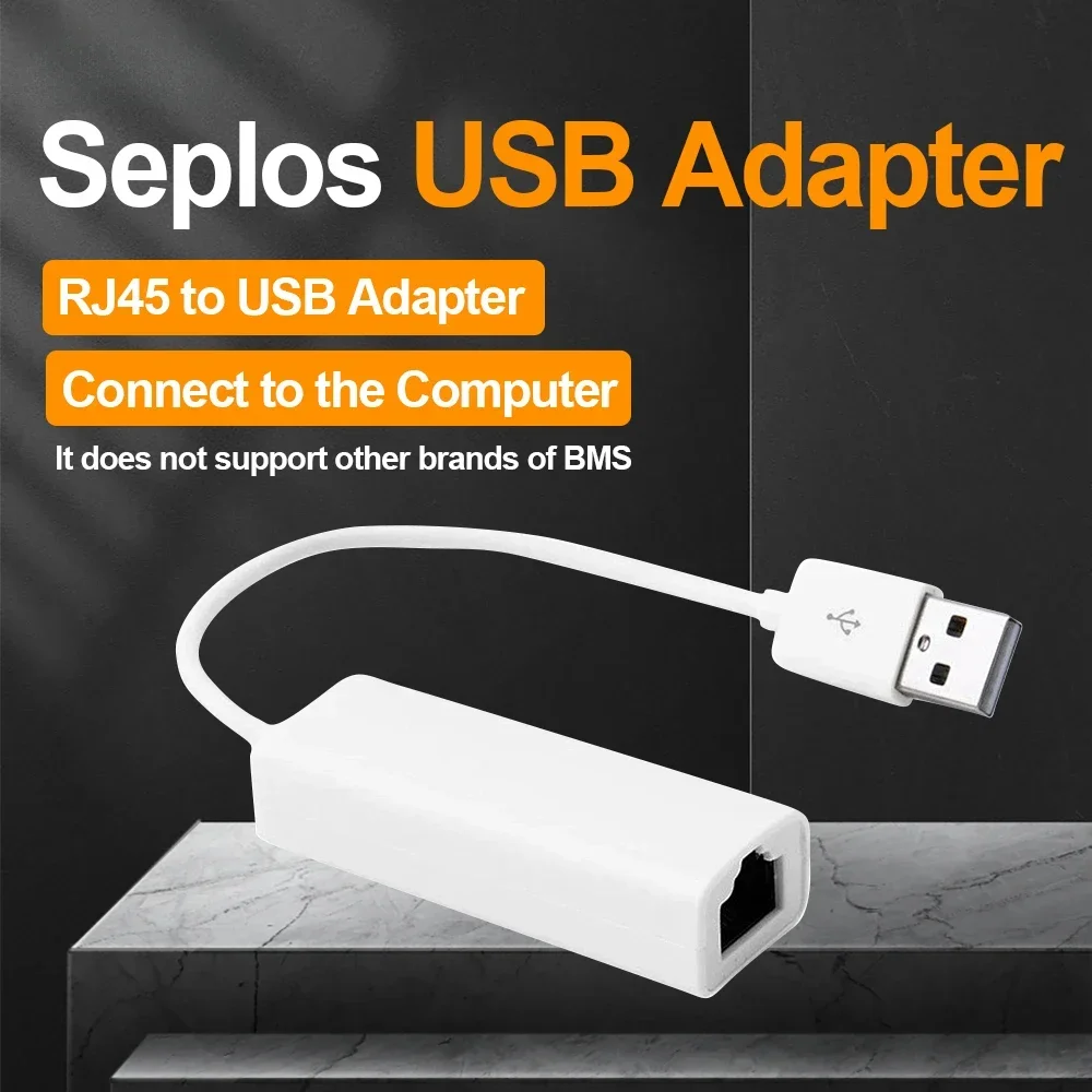Seplos RJ45 to USB Adapter Connect BMS Battery Management System And ...