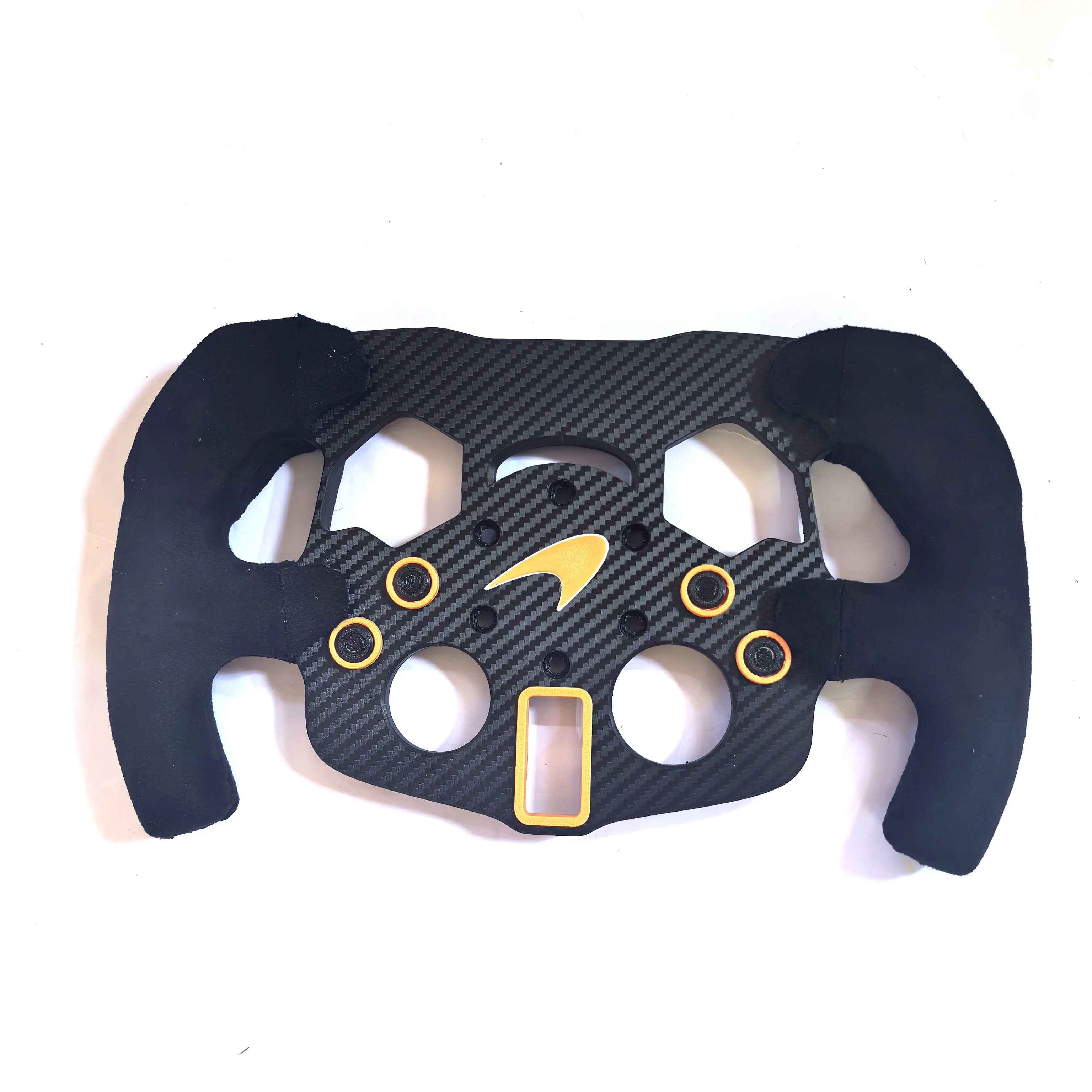 Customized Easy Install Suede Grips F1 Sim Racing Steering Wheel with ...