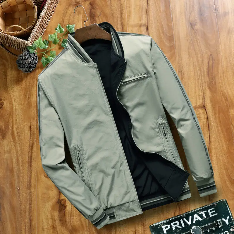 Spring-and-Autumn-Men-s-Two-color-Double-sided-Jacket-Baseball-Collar ...