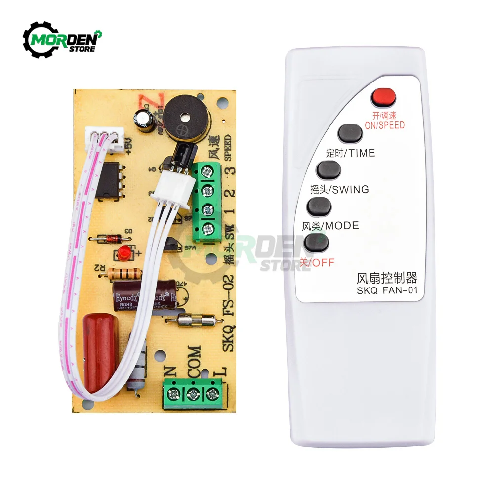 Universal-Fan-Remote-Speed-Controller-Driver-Modified-Board-Circuit ...