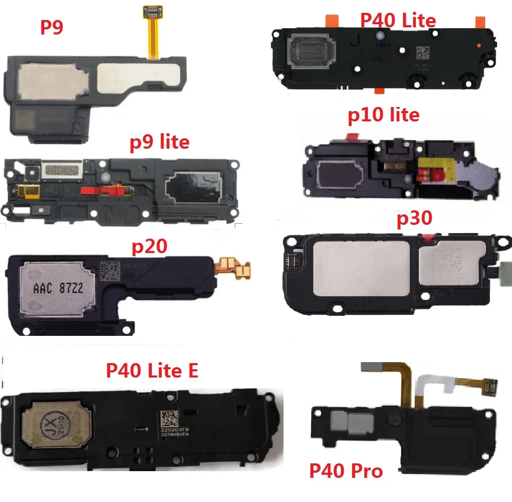 Cable flexible de repuesto para altavoz Huawei P9, P10 Plus, P20, P30, P40 Lite Pro E, 5G, 10 ...