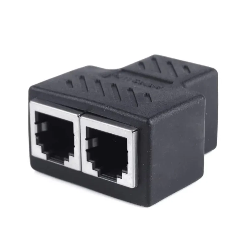 1/2/3pcs Network Rj45 Cable Port Network Cable Splitter Extender Plug ...