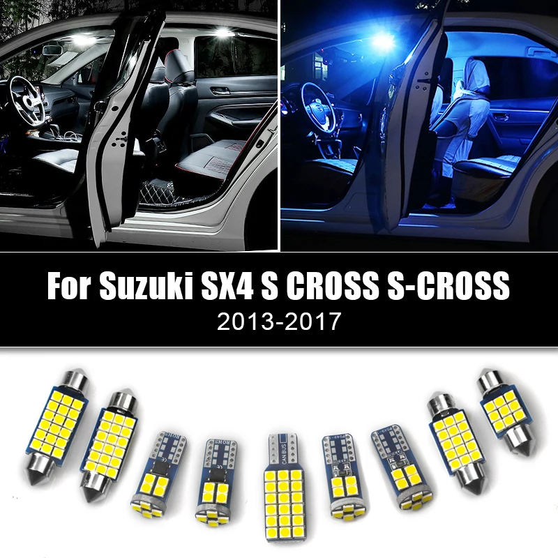 For-Suzuki-SX4-S-CROSS-S-CROSS-2013-2014-2015-2016-2017-5pcs-Kit-12v ...