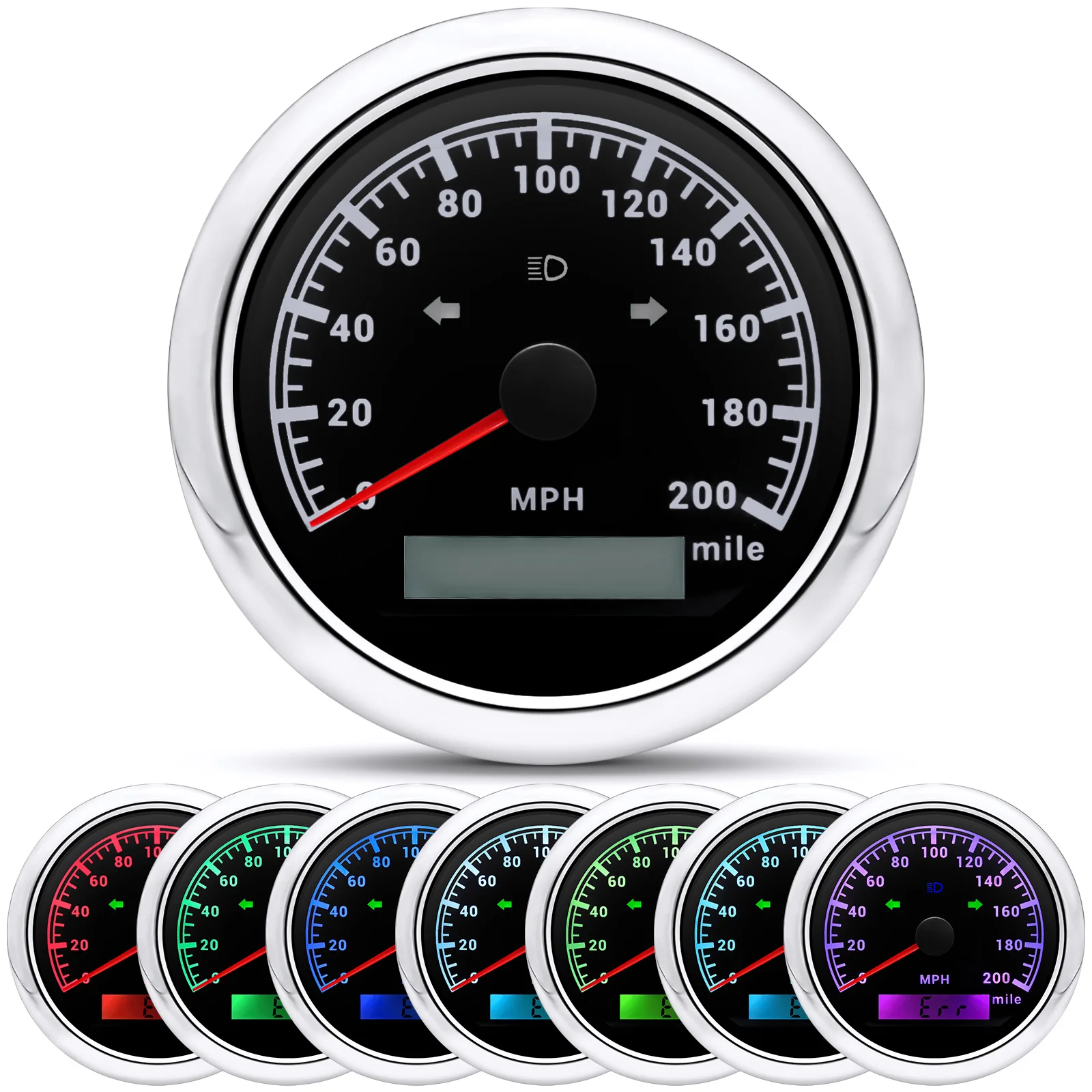 GPS-Speedometer-85mm-Waterproof-Digital-GPS-Speedometer-7-Color-0-200 ...