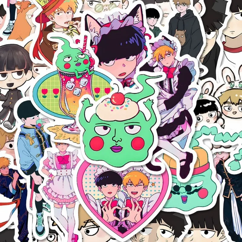 Mob-Psycho-100-Sticker-Anime-Kageyama-Shigeo-Stationery-Stickers ...