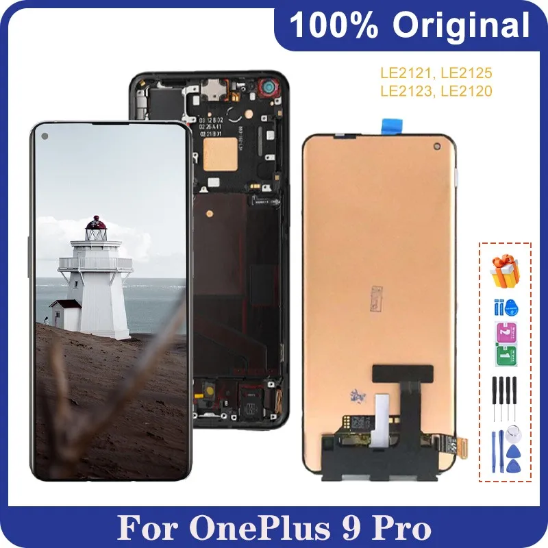 6-7-AMOLED-For-OnePlus-9-Pro-1-9Pro-LE2121-LCD-Touch-Screen-Digitizer ...