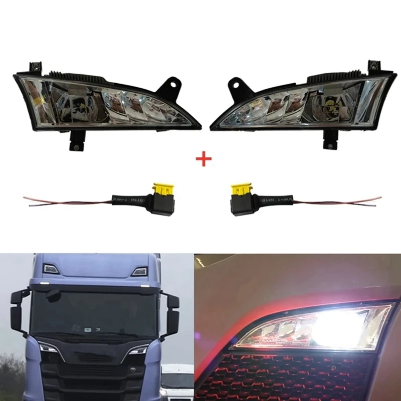 24V-Car-LH-RH-Fog-Lamp-For-Scania-Truck-Panel-Lights-R-Series-S-Series ...