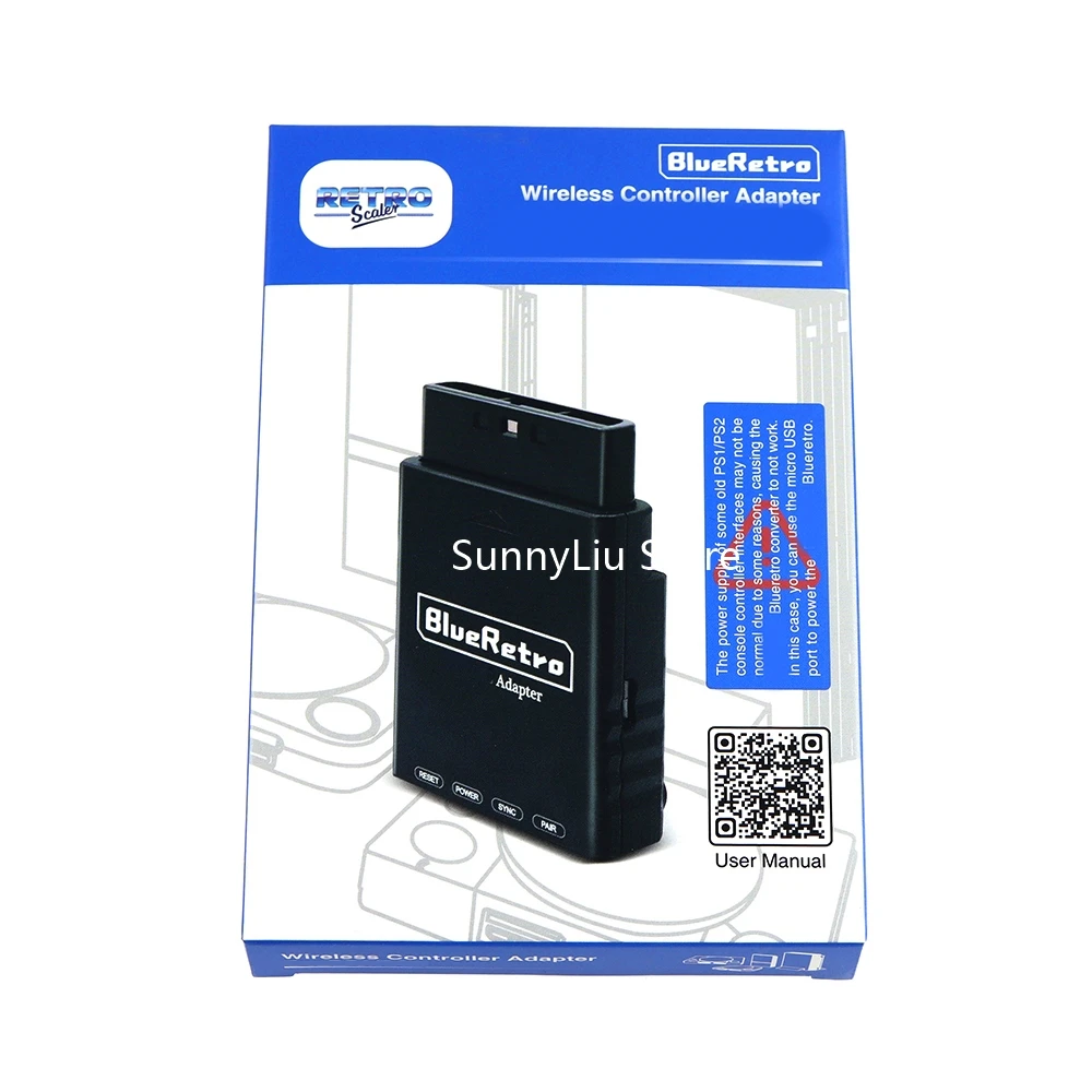Blueretro-Multiplayer-Wireless-Controller-Receiver-Adapter-for-PS2-PS1-Compatible-with-for-PS3 ...