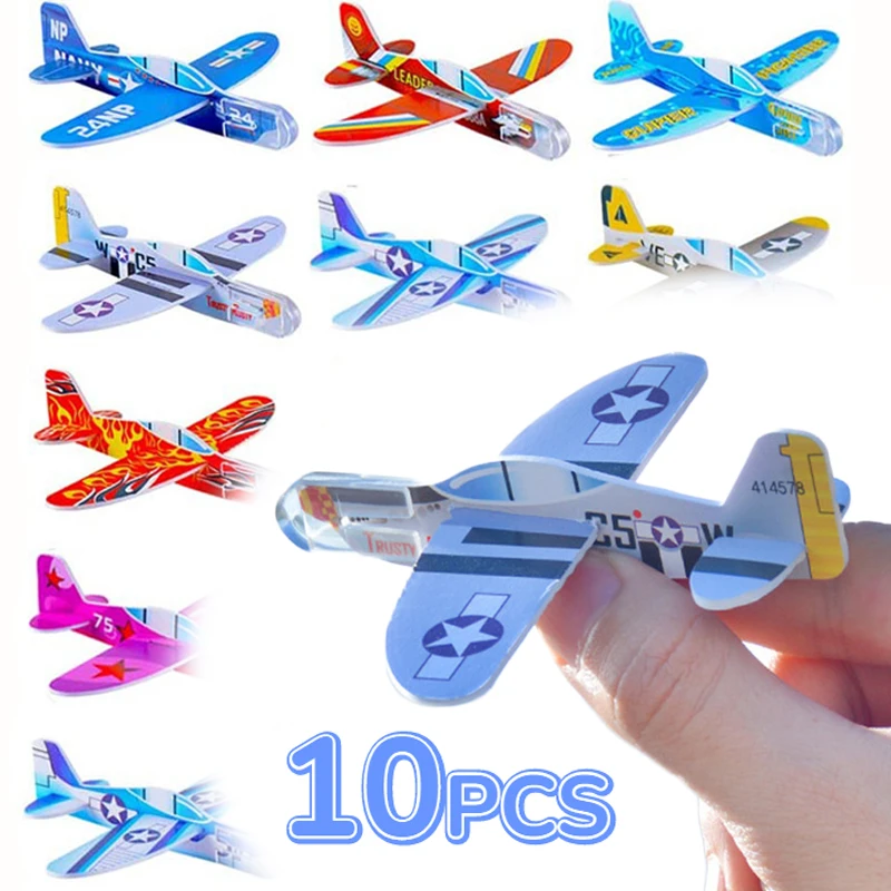Mini-avion-en-mousse-foetal-volant-lancer-la-main-pour-enfants-jouets ...