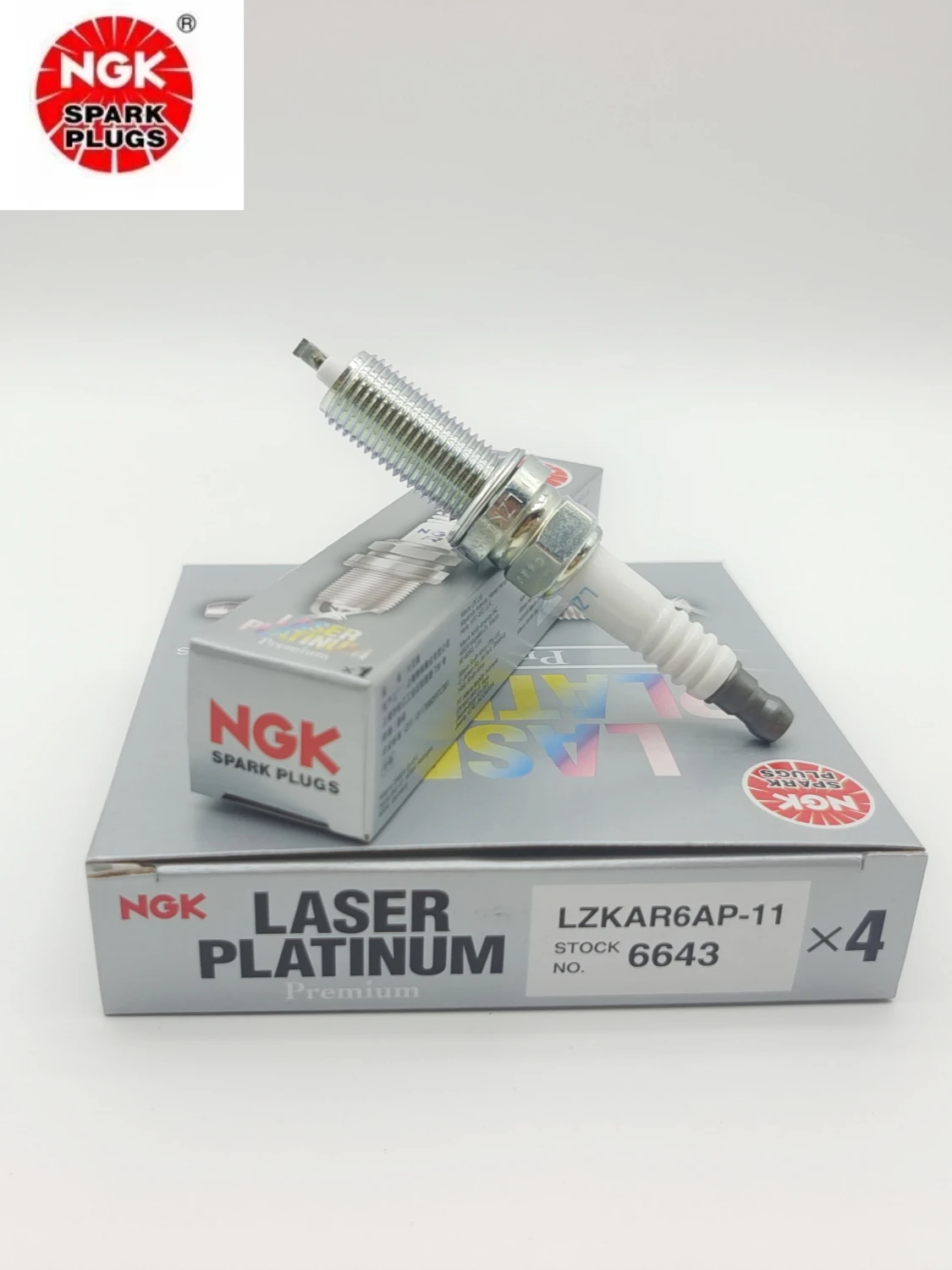 4Pcs-Brand-OE-22401ED815-NGK-LZKAR6AP-11-6643-Platinum-Spark-Plugs-For ...