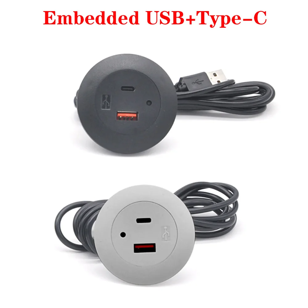 2-0A-5V-USB-TYPE-C-Embedded-Desktop-Charger-Furniture-Sofa-Socket ...