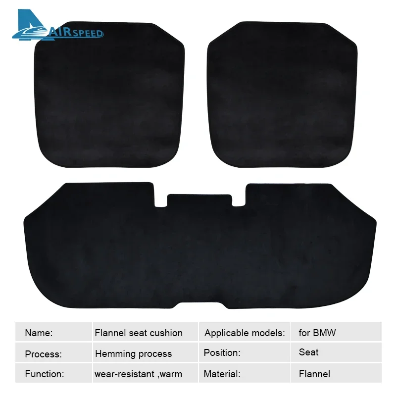 AIRSPEED Flannel for BMW F10 5 Series Accessories Car Seat Cover Set ...