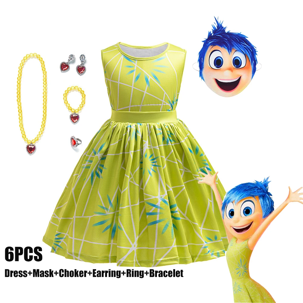 Disfraz de la película de Disney para niña, traje de fiesta de ...