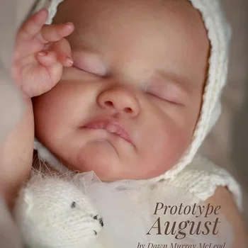 MRB 20Inch August Reborn Vinyl Doll Kit Unpainted Blank Doll Parts ...