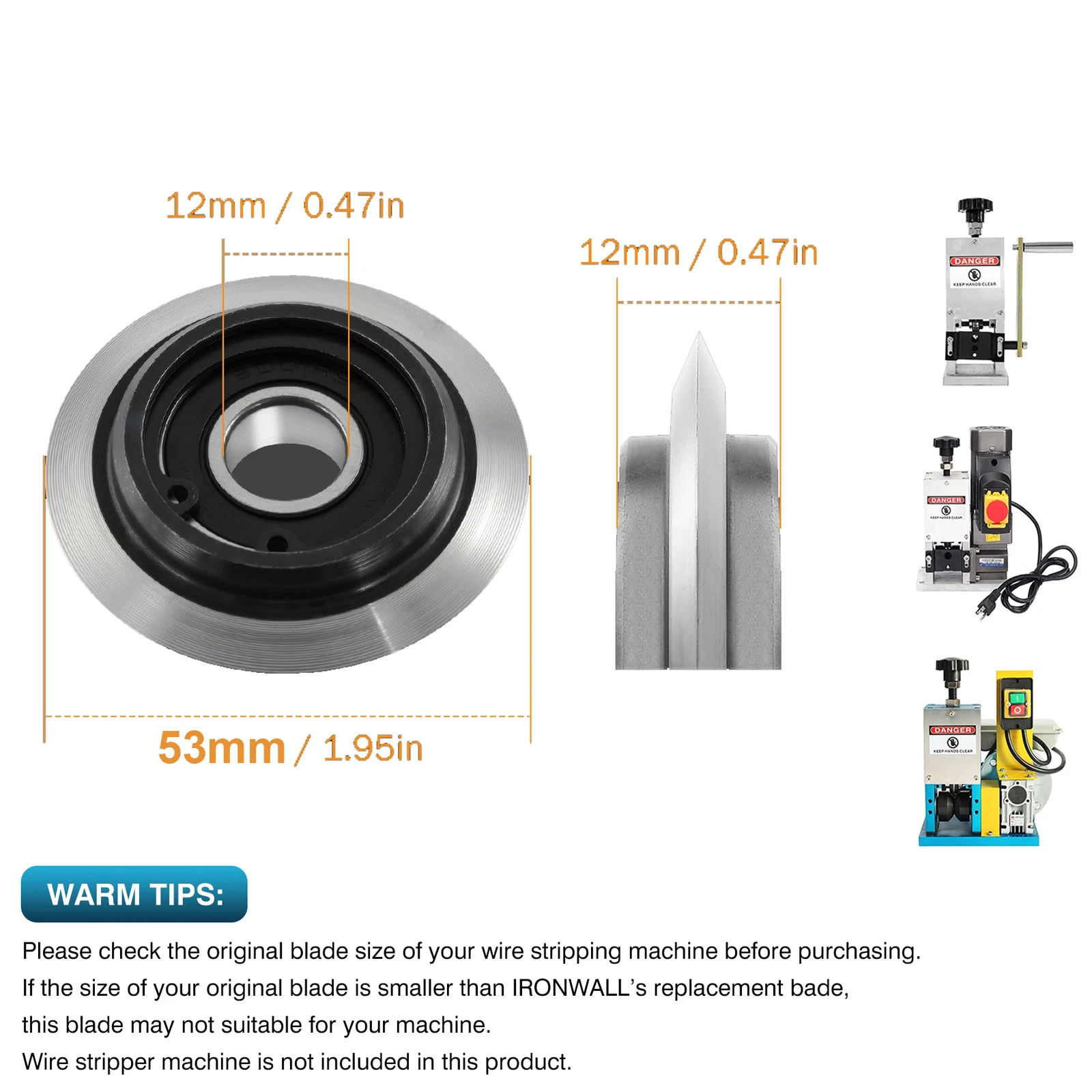 53mm-Replace-Blade-for-Wire-Stripping-Machine-Copper-Cable-Stripper ...