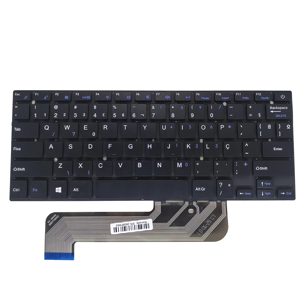 New US Brazilian Notebook Keyboard for Multilaser Legacy PC130 PC131 XK ...