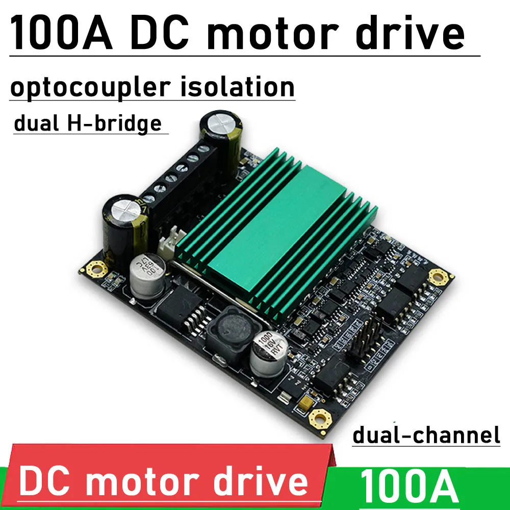 100A-DC-Modul-Penggerak-Motor-Daya-Tinggi-Kontrol-Kecepatan-Gubernur ...