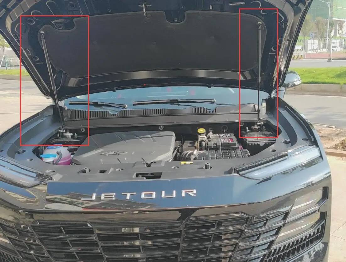 For-Jetour-Dashing-2022-2023-2024-2025-Front-Bonnet-Hood-Modify-Gas ...