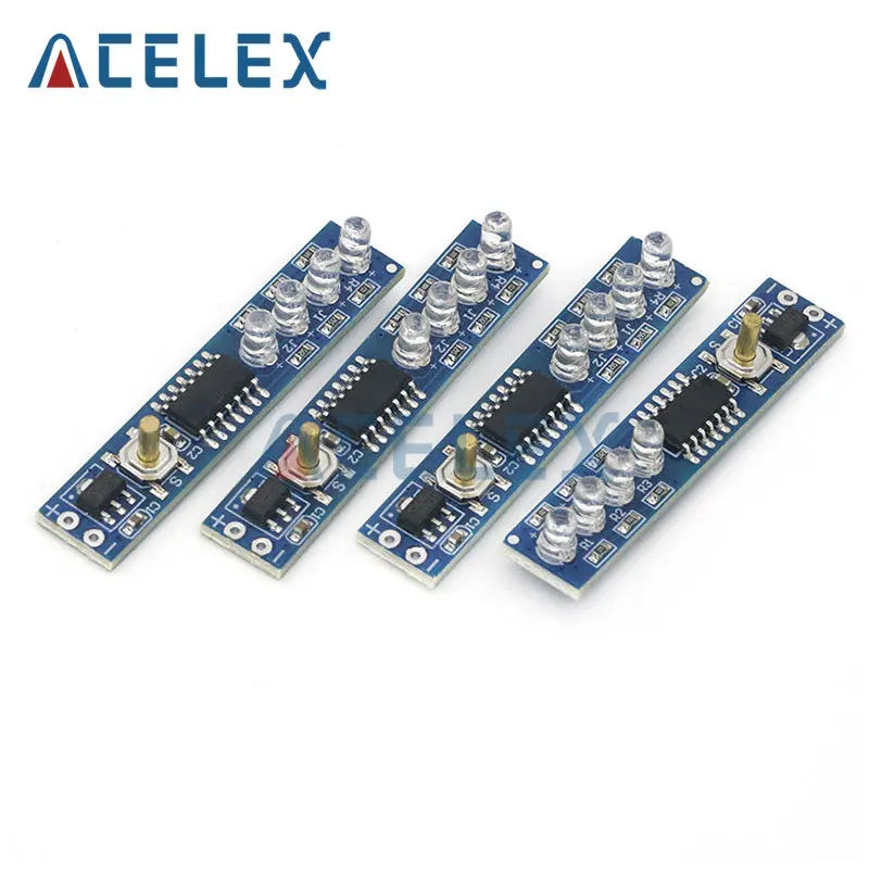 1S 2S 3S 4S Single 3.7V 18650 Lithium Battery Capacity Indicator Module ...