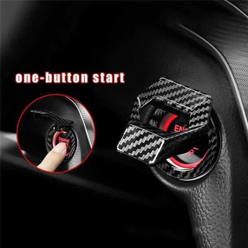 Car-Engine-Start-Stop-Switch-Button-Cover-Decorative-Auto-Accessories ...