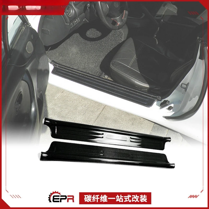 For Mazda MX5 NB MK2 Carbon Fiber Door Sill Welcome Strip - Premium ...